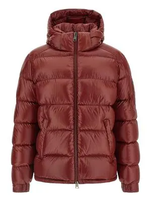 Herno HERNO Quilted Down Jacket With Hood Bordeaux