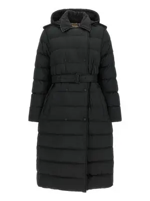 Burberry Kent Long Down Jacket - Black