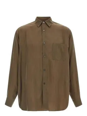 SSSTEIN Shirt With Pocket - Brown