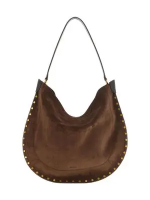 Isabel Marant Étoile Oskan Hobo Suede Shoulder Bag - Brown