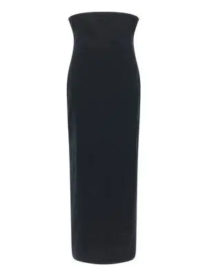 Issey Miyake ISSEY MIYAKE Maxi Skirt With Zip Closure Black