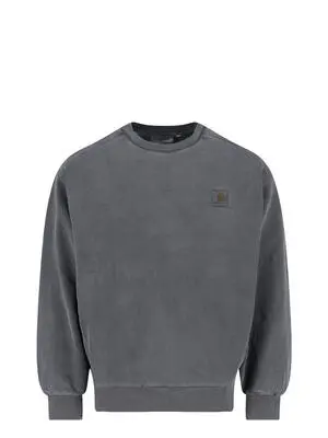 Carhartt Work In Progress Sweatshirt "vista - Gray