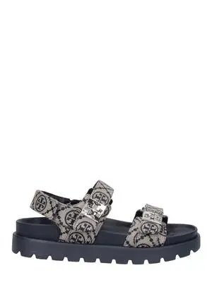 TORY BURCH TORY BURCH T Monogram Adjustable Sandals