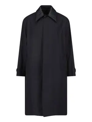 Bottega Veneta Wool Coat - Black