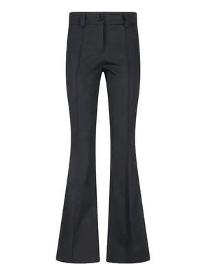 Gucci Duchess Flare Trousers - Black