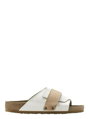 BIRKENSTOCK Birkenstock Kyoto Textile Slides Eggshell