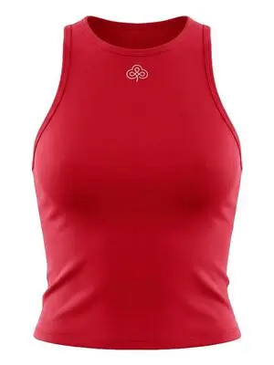 BE ATHLETICA Be Athletica 180 Racer Tank - High Neck, Fitted Silhouette