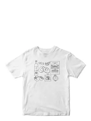QUITE NICE CLOTHING Guacamole Tee - White