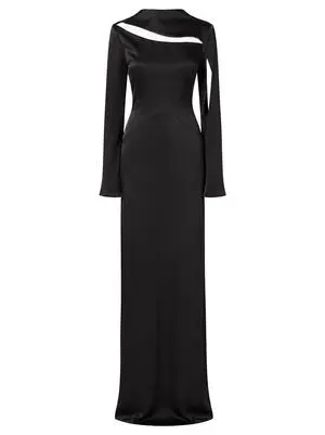KHRIS K Agate Maxi Dress - Black