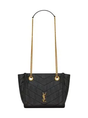 Saint Laurent Niki Mini Shopping Bag - Black