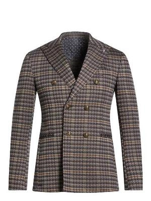 BARBATI Blazer Size Polyester, Viscose, Elastane - Blue
