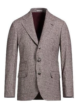 Brunello Cucinelli Blazer Size Wool, Alpaca Wool, Polyamide - Brown