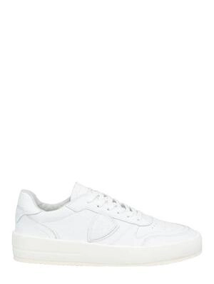 Philippe Model Calfskin Low-top Sneakers - White