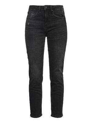 Ag Organic Cotton Blend Slim-leg Pants - Black