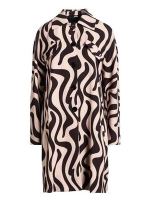 Liu Jo Overcoat & Trench Coat In Polyester And Elastane - Beige