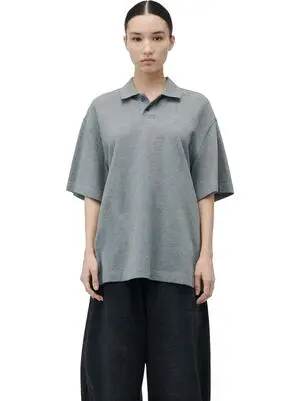 Alexander Wang Alexander Wang Crystal Hotfix Short Sleeve Polo Sidewalk