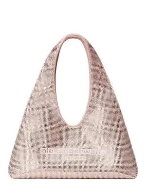 Alexander Wang Alexander Wang Pike Crystal Mini Bag Rose Beige