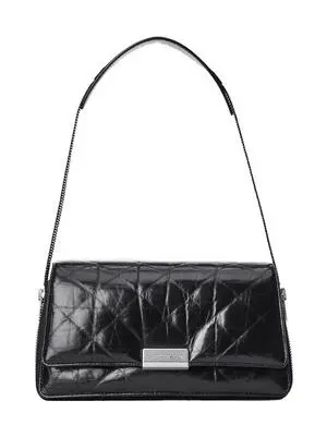 Alexander Wang Siren Medium Flap Bag - Black