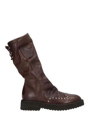 A.S.98 Chocolate Soft Leather Boots - Brown