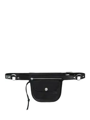 Our Legacy Belt Bag With Single-ring Buckle - Black