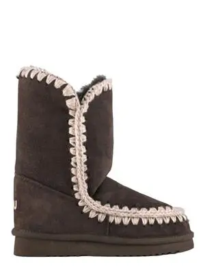Mou Eskimo 24 Round-toe Boots - Mocha