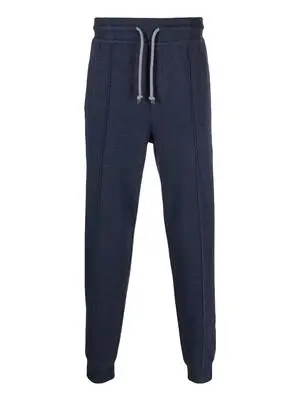 Brunello Cucinelli Brunello Cucinelli Drawstring Cuffed Sweatpants Blue