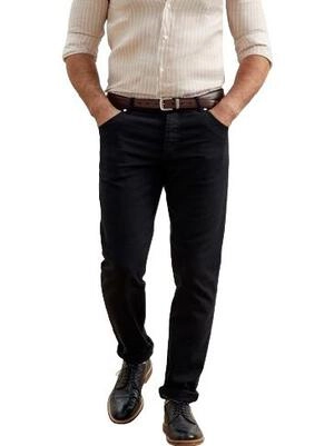 Brunello Cucinelli Brunello Cucinelli Mid-Rise Straight-Leg Jeans Black