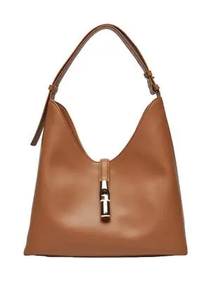 Furla Goccia Medium Hobo Bag - Brandy