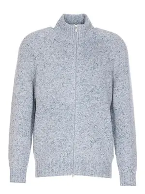 Brunello Cucinelli Zip-up Cardigan - Gray