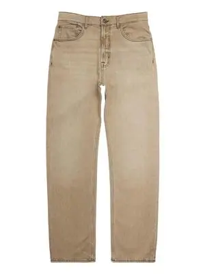 7 For All Mankind Easy Straight Jeans - Brown