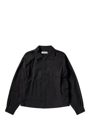 KIKO KOSTADINOV Waterproof Pointed Collar Casual Jacket - Black