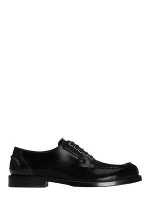Dolce & Gabbana Calfskin Derby Shoes - Black