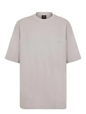 Hugo Boss Logo Short-sleeved T-shirt - Gray