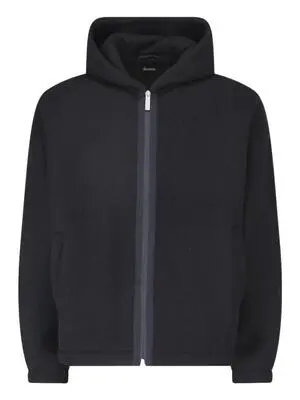 Herno Zip-up Hooded Jacket - Black