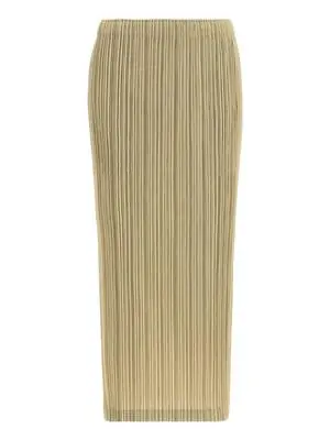 ISSEY MIYAKE Pleats Please By Issey Miyake Pleated Technical Fabric Skirt