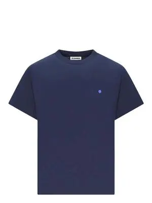 JIL SANDER Logo Embroidered T-shirt - No