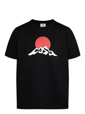 Casablanca Minimalist Tshirt - Black