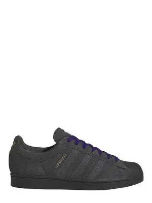 ADIDAS ORIGINALS Superstar Lace-up Sneakers - Black