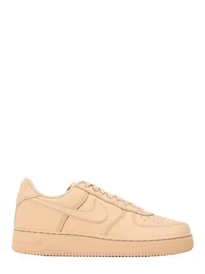 Nike Full Leather Low Top Sneakers - Black