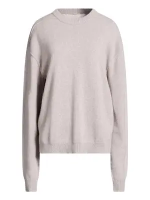 Rick Owens Solid Color Knitted Pullover - Grey