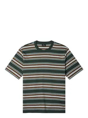 Paul Smith Horizontal Stripe Crewneck Top - Multicolor