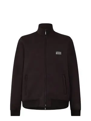 Emporio Armani Stand Collar Zip-up Jacket - No