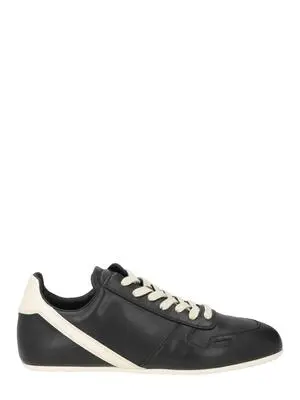 Rick Owens Low-top Leather Trainers - Black