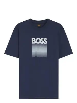 Hugo Boss Crewneck Shortsleeve Tshirt - Blue