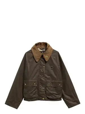 Barbour Waxed Cotton Jacket - Black