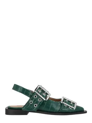 GANNI Slingback Ballet Flats - No