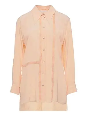 CHLOÉ Silk Shirt With Lace Trims - CHLOÉ