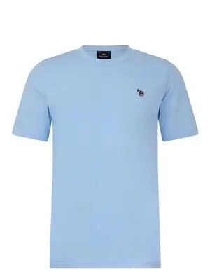 Paul Smith Zebraembroidered Tshirt - Blue