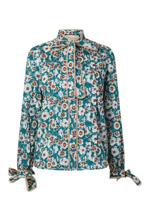 GUCCI Floral Print Shirt