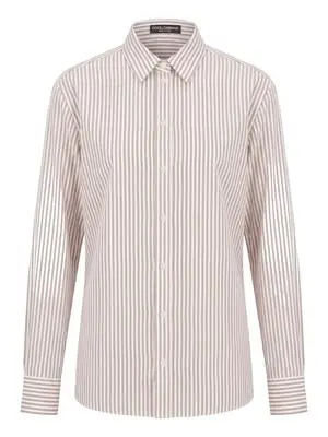 DOLCE & GABBANA DOLCE & GABBANA Striped Button-Down Shirt
